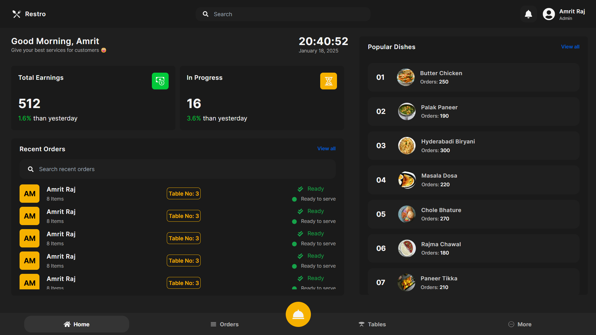 GitHub - amritmaurya1504/Restaurant_POS_System: A full-featured Restaurant POS System built ...