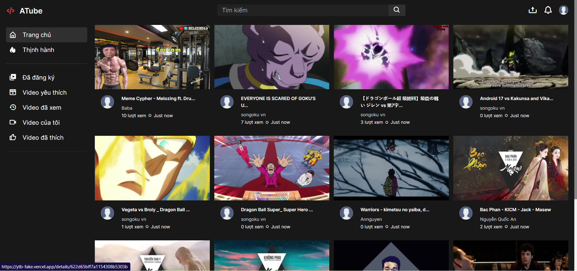 GitHub - phamtungthuy/Youtube-clone-client