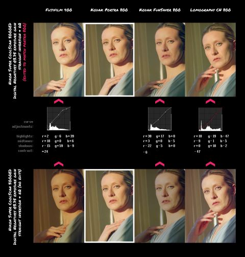 All the C-41 ISO 800 Colour Films, Compared
