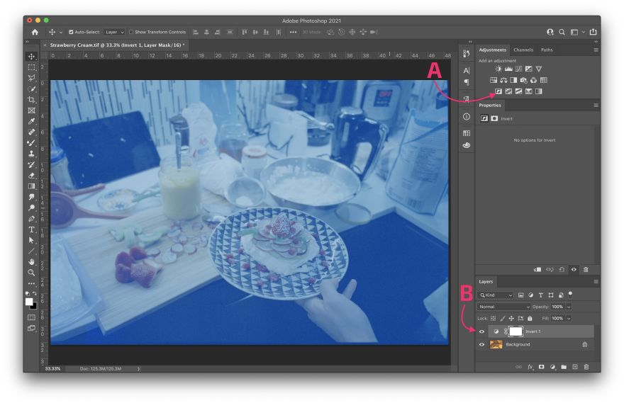 How to Invert Colour Film Negatives in Photoshop