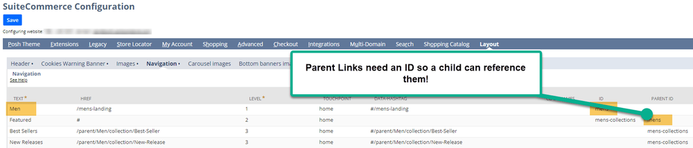 Manually Rebuilding the Navigation Bar