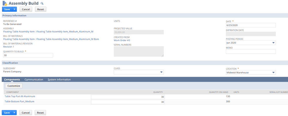 Manufacturing with NetSuite: A Complete Run-through