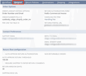 NetSuite Returns Portal Configuration