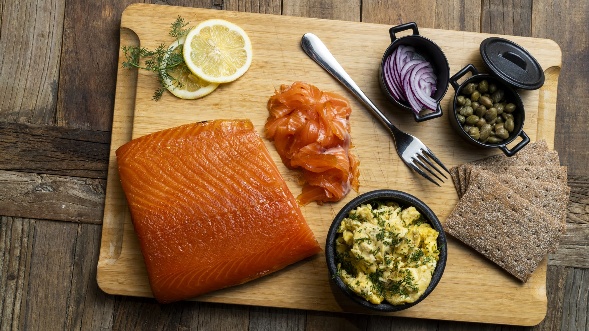 Kaldrøykt laks fra Andfjord Salmon