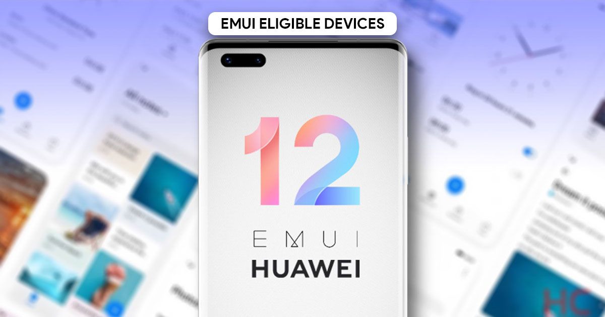 EMUI 12 සඳහා සහය දක්වන ජංගම දුරකතන පිළිබඳව සහ එහි features පිළිබඳ ව ...
