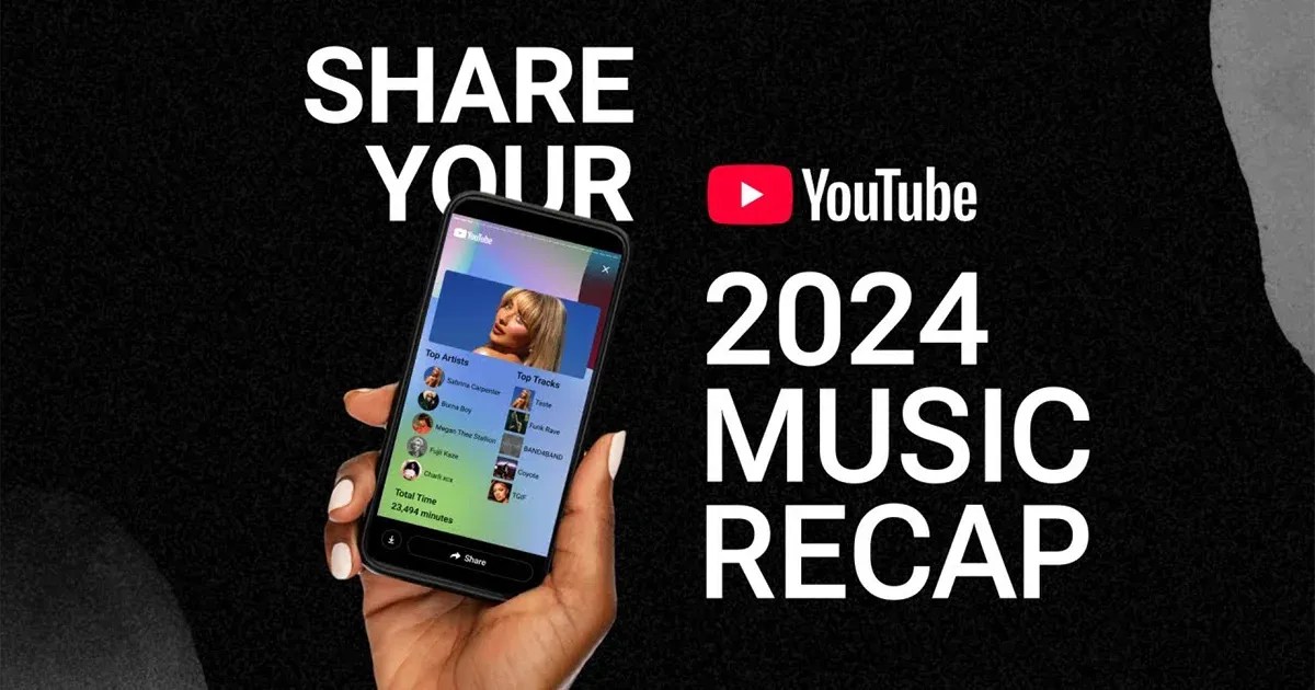 2024 වර්ෂය සඳහා YouTube Music Recap නිකුත් කරයි