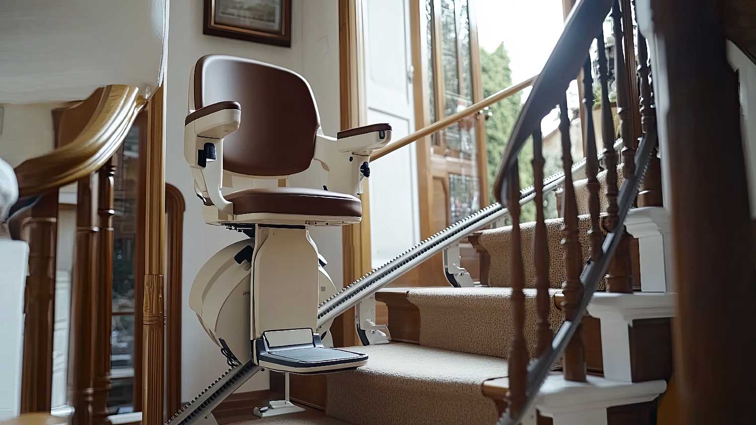Curved Stair Chair Lift Cost [2026 Data] | Angi