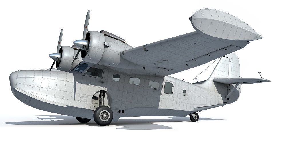 Grumman G-21 Goose 3d model
