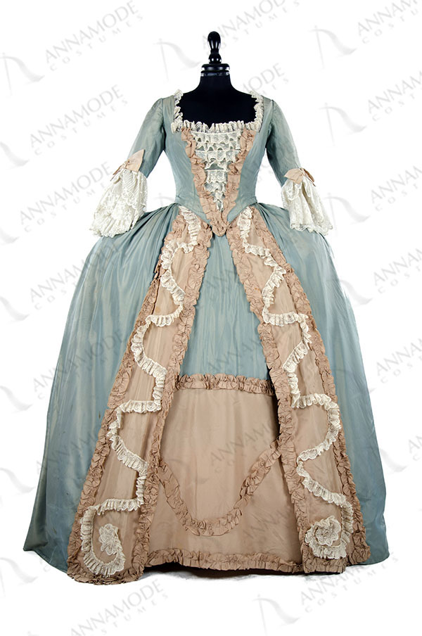 DRESS Woman 1740 - 1760 | ANNAMODECOSTUMES - since 1946