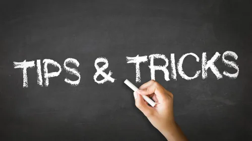 Tips and tricks Developers