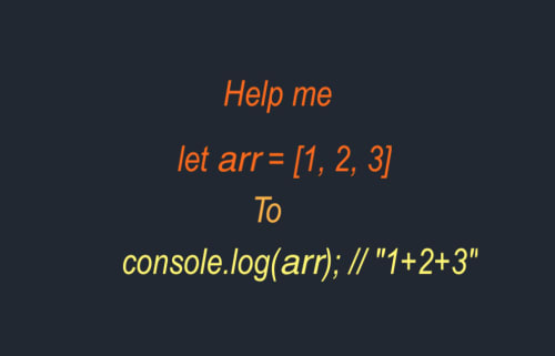 Biến Array thành String với trường hợp hơi đặc biệt