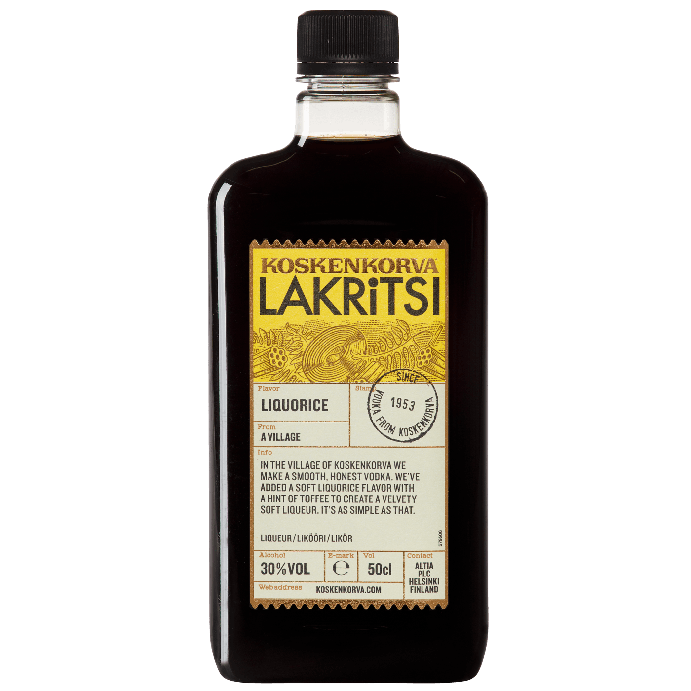 Koskenkorva Lakritsi 30% 50 cl | Anora alkoholi müük