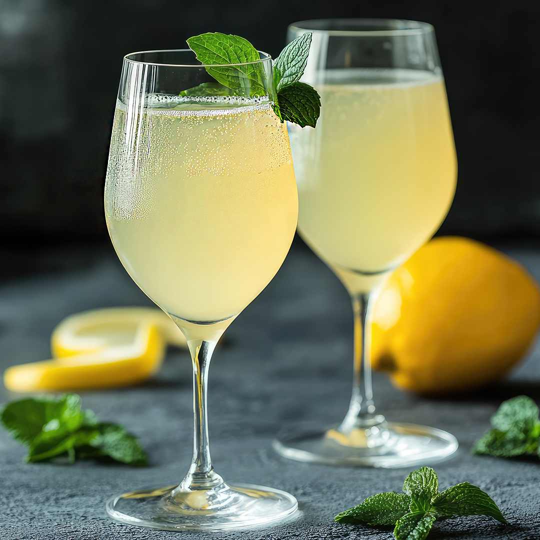 Koskenkorva Ginger Spritz Royale kokteili retsept