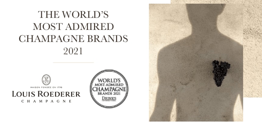 World´s Most Admired Champagne Brand