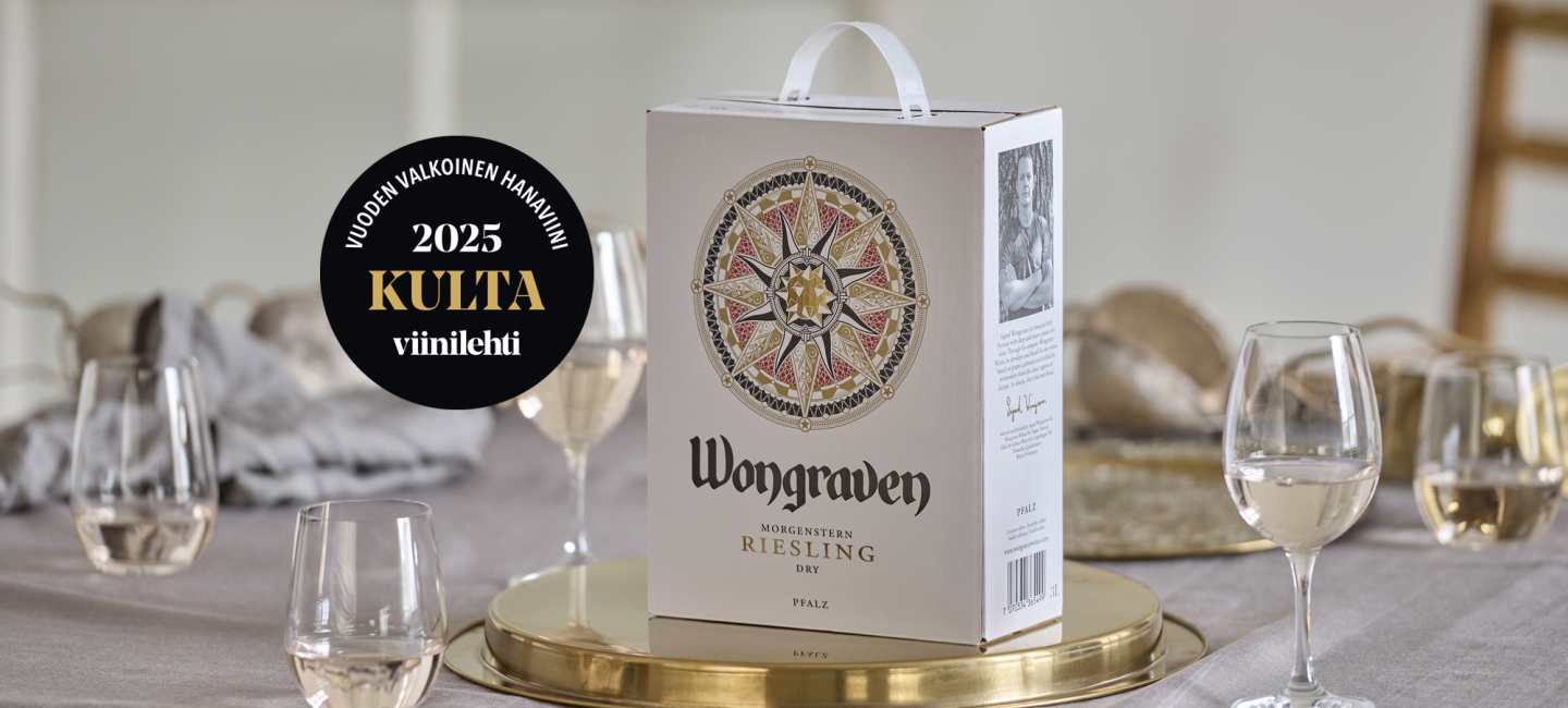 Paras valkoviini hanapakkaus 2025: Wongraven Riesling | Viinimaa