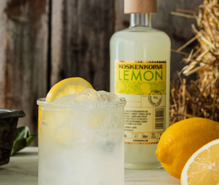 Koskenkorva Lemon Tonic Cocktail Koskenkorva