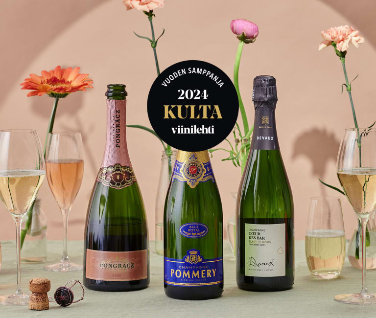 Viinilehden Vuoden samppanja 2024 on Pommery | Viinimaa