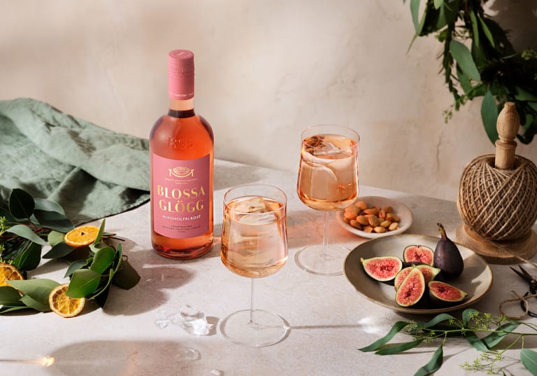 Alkoholivaba Blossa Glög Rose