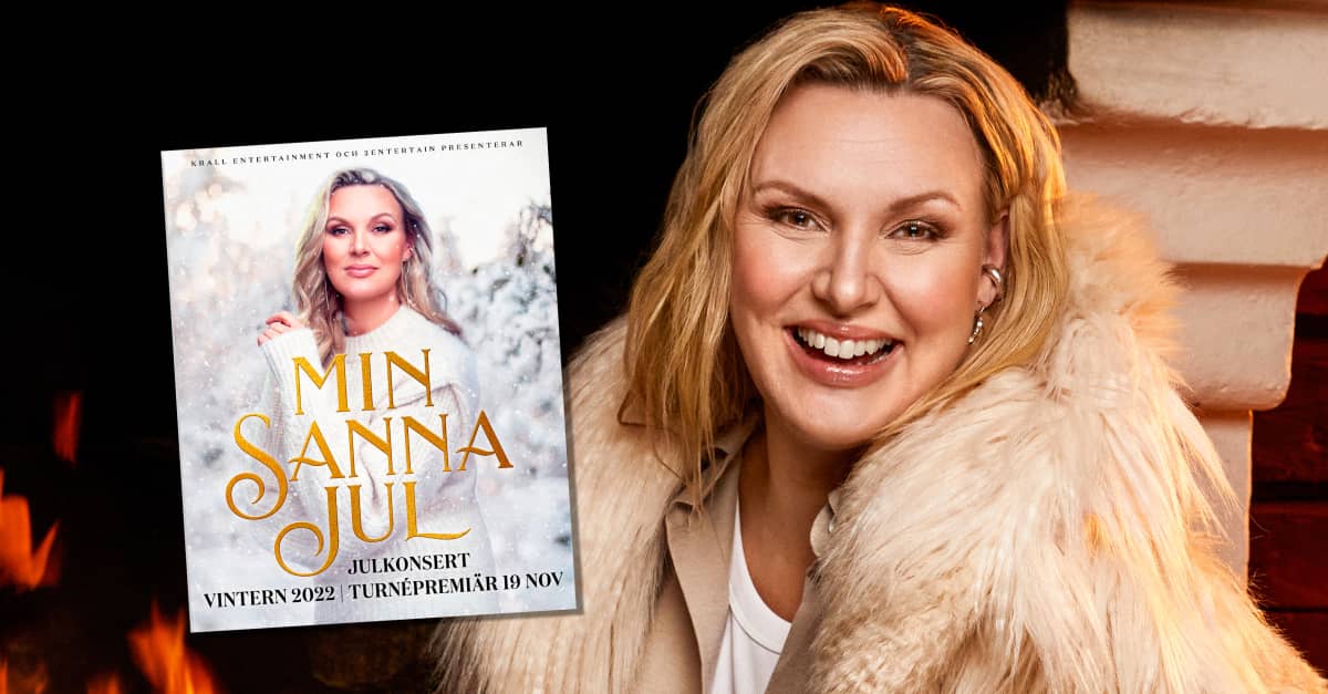 Sanna Nielsen om julshowen "Min Sanna jul" 2022 | folk o folk