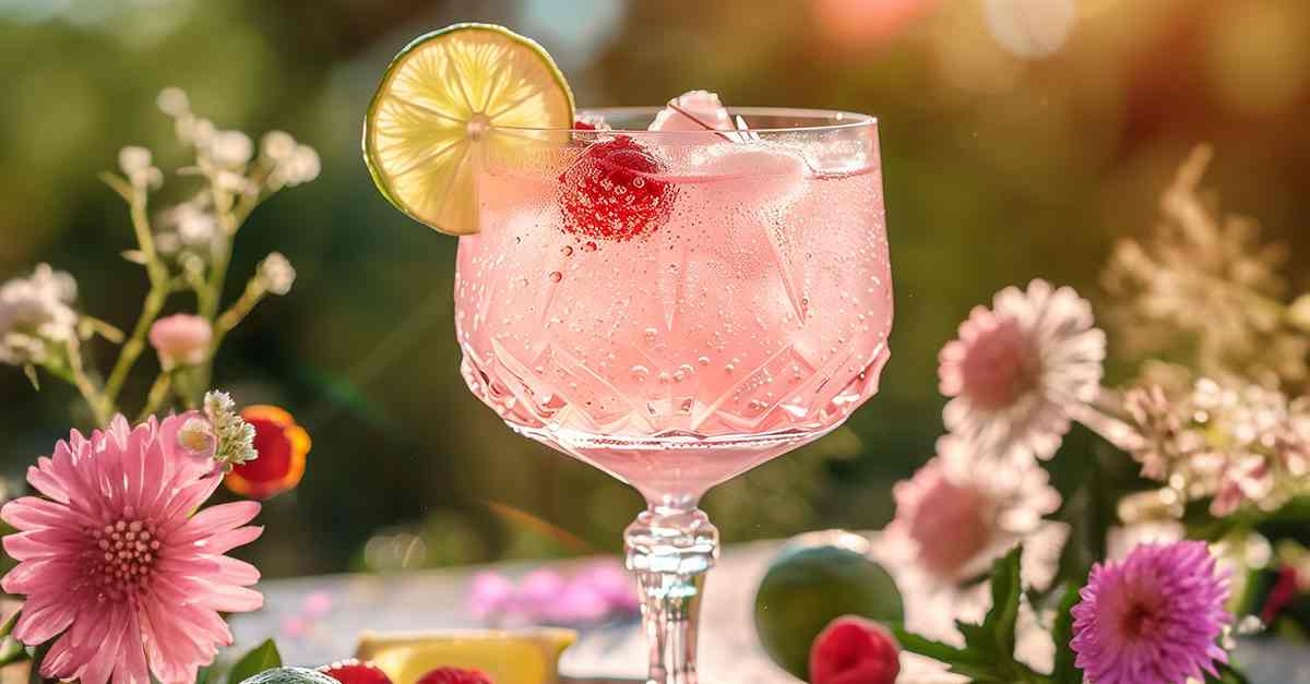 Raspberry Lemonade & Tonic - gin & tonic med smak av hallon | folk o folk