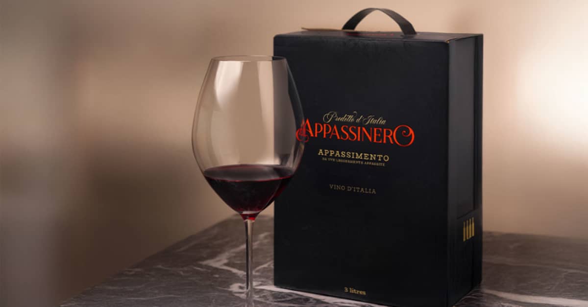 Appassinero: Solvarm appassimento på box | folk o folk