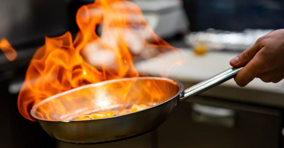 Så lyckas du när du flamberar. | folk o folk