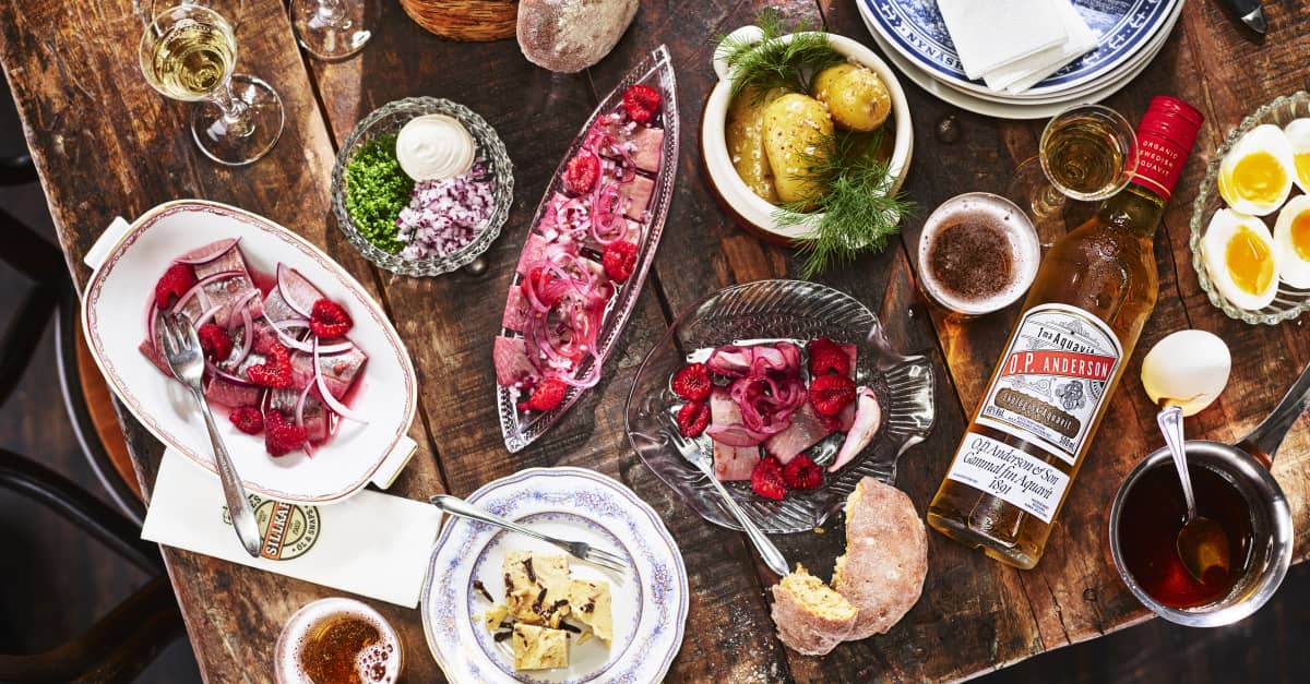 Aquavit Food Pairings | O.P. Anderson