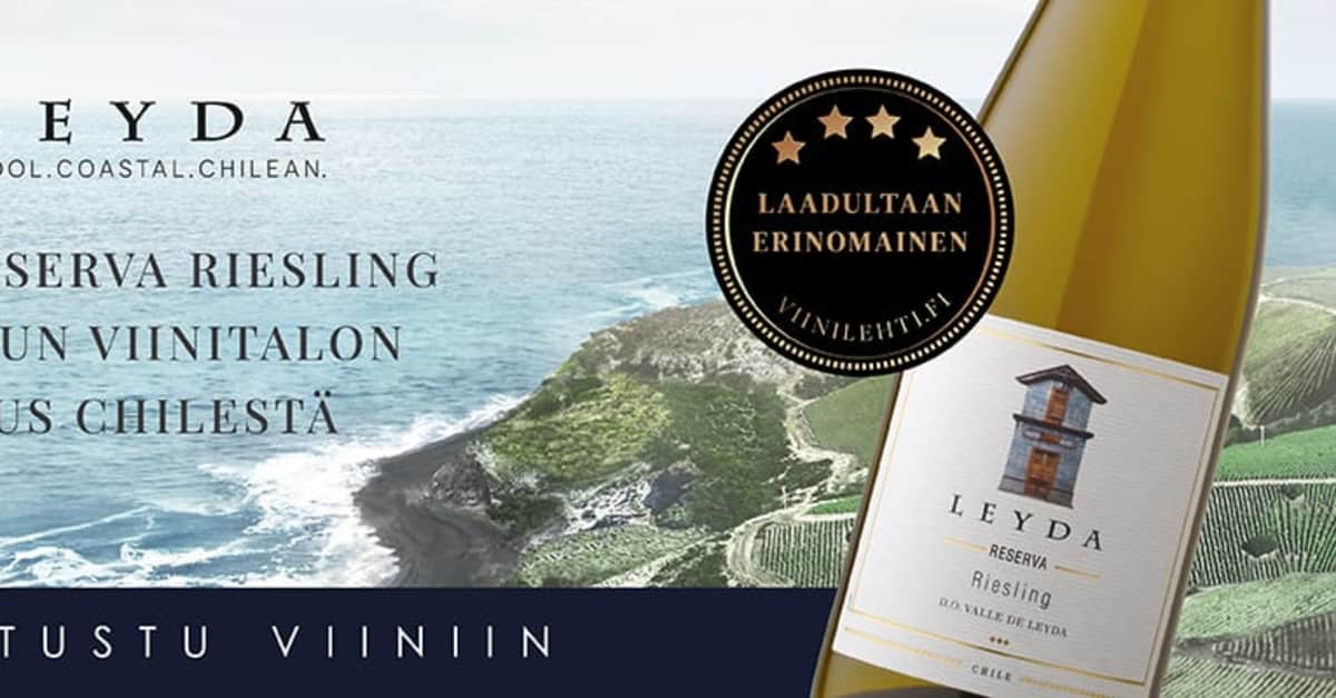Palkitun Leyda-viinitalon raikas Riesling | Viinimaa