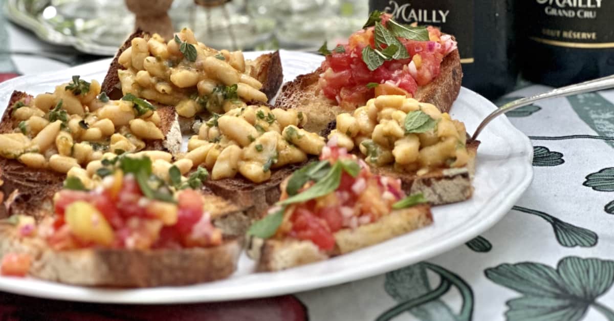 Bruschettaa ja papuja | Viinimaa