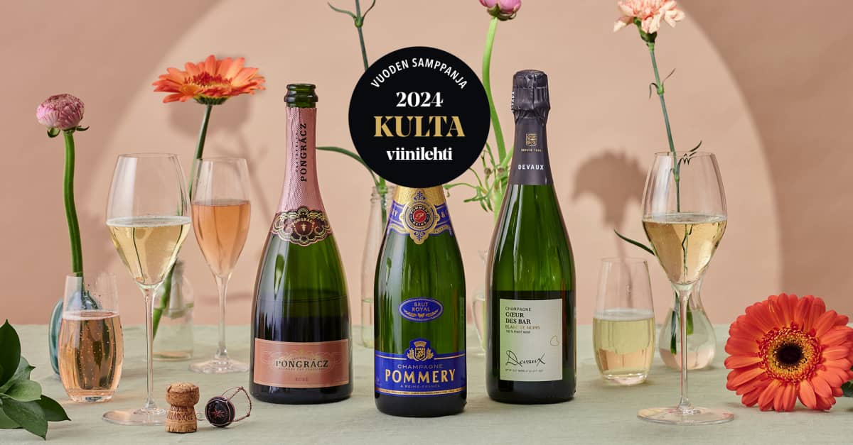 Viinilehden Vuoden samppanja 2024 on Pommery | Viinimaa