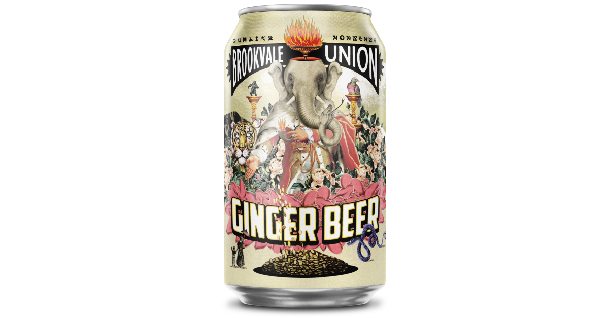 Brookvale Union Ginger Beer 4 % 33 cl