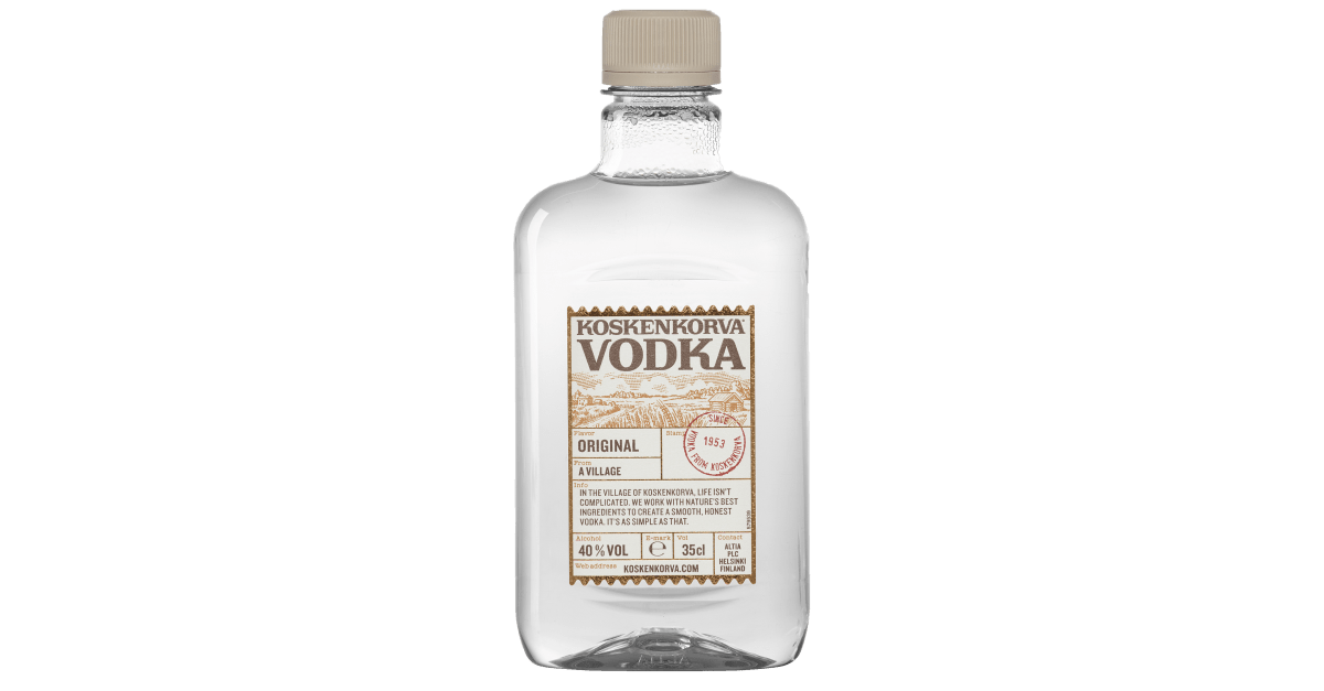 Koskenkorva Vodka 40% 35 cl PET