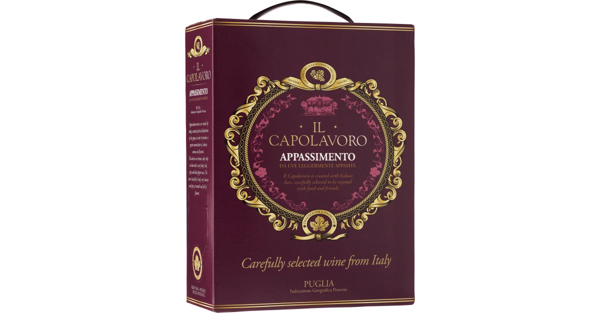 Il Capolavoro Appassimento Rosso, 3L | folk o folk