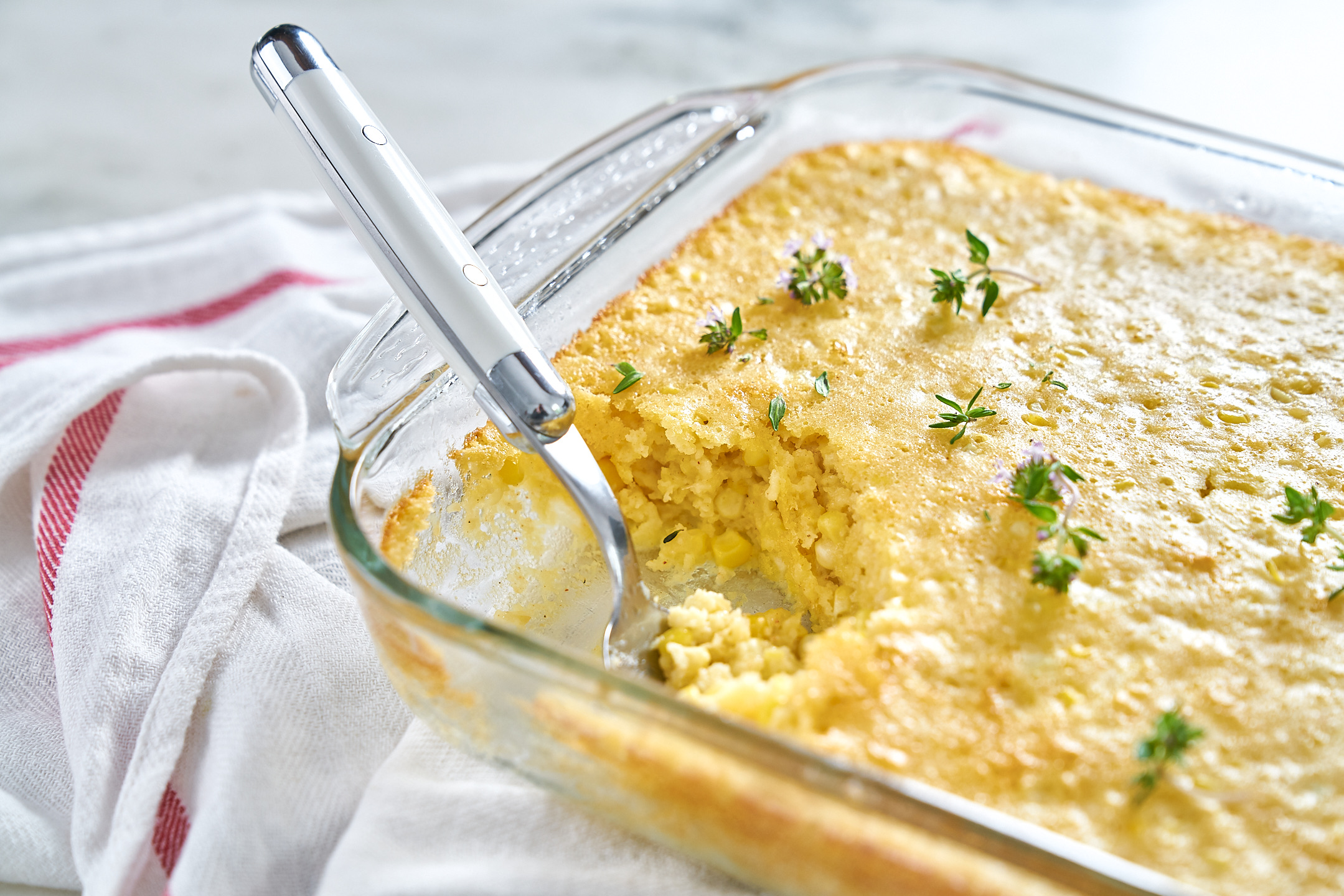 Steam-Baked Corn Pudding | Combi Steam Oven Recipes