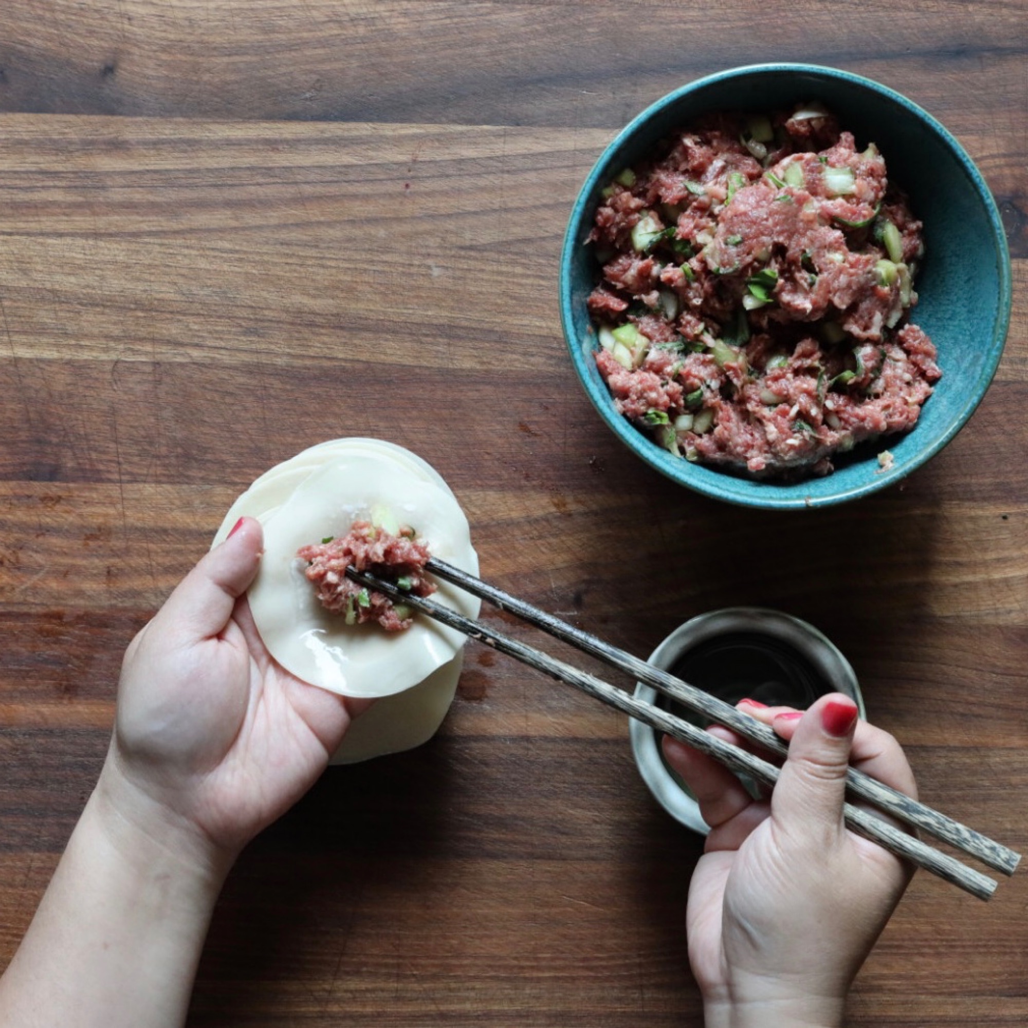 Steamed Lamb Dumplings | Combi Steam Oven Recipes