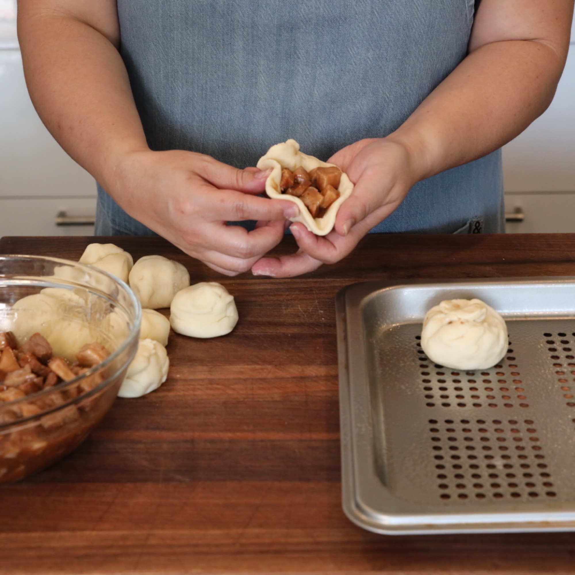 Steamed BBQ Pork Bao | Combi Steam Oven Recipes