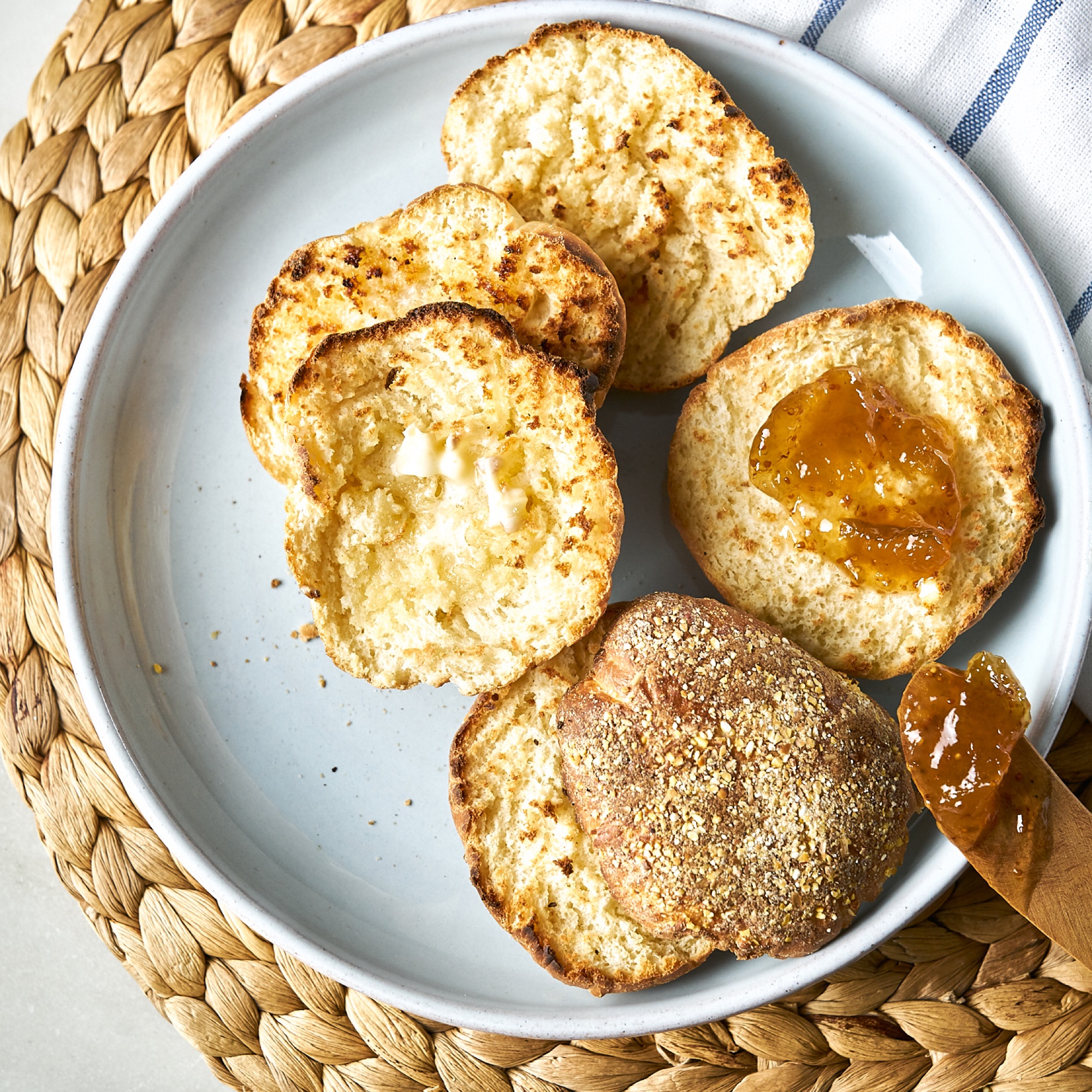 Easy Steam-Baked English Muffins | Combi Steam Oven Recipes
