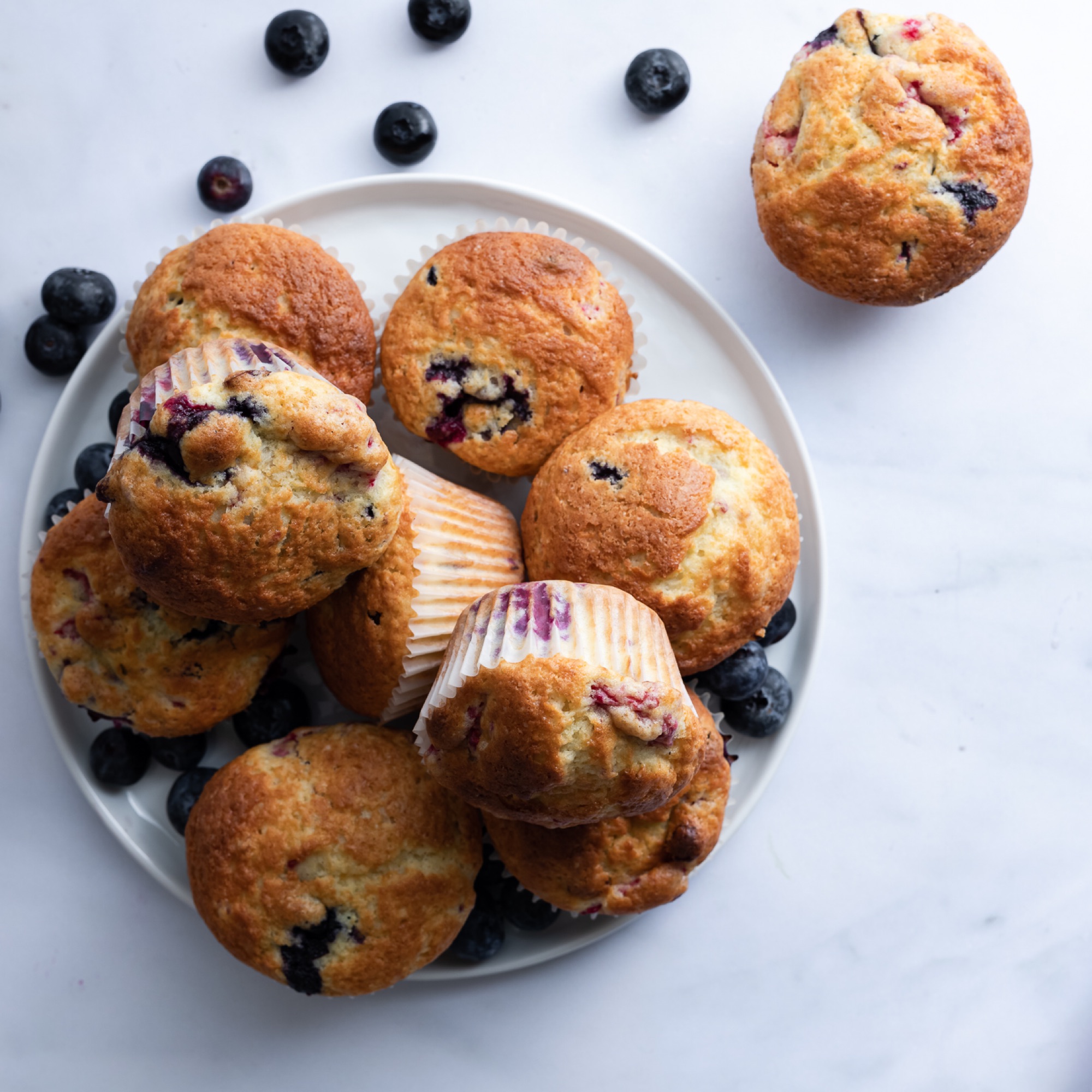 Mixed Berry Steam-Baked Muffins | Combi Steam Oven Recipes