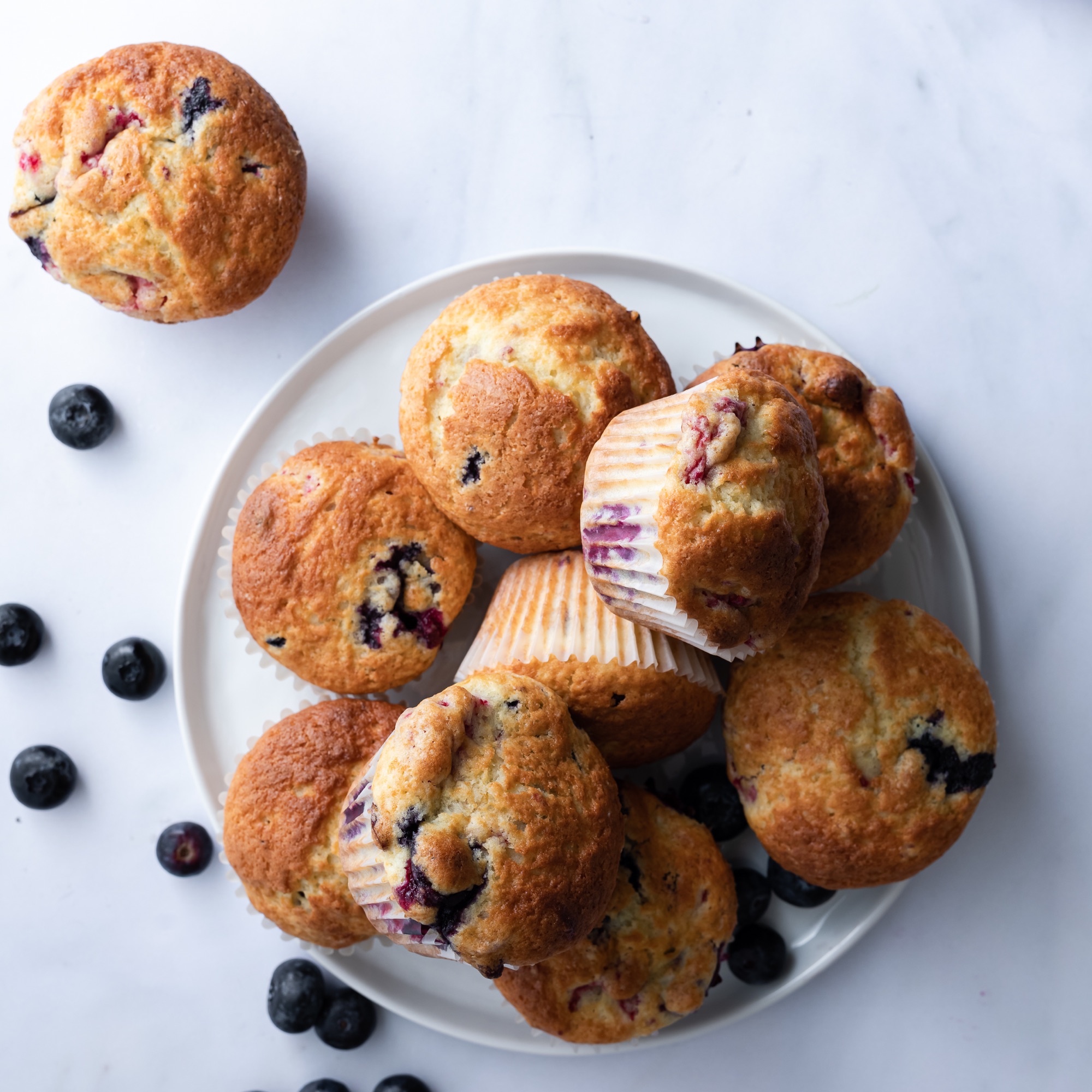 Mixed Berry Steam-Baked Muffins | Combi Steam Oven Recipes