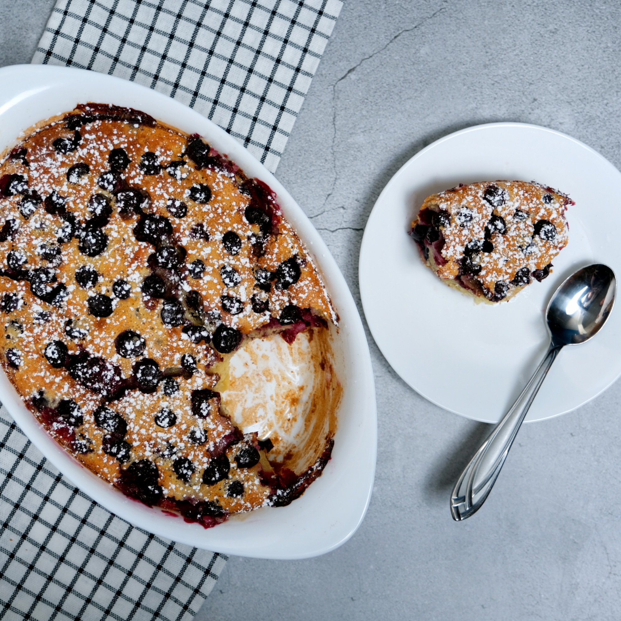 Steam-Baked Mixed Berry Clafoutis | Combi Steam Oven Recipes