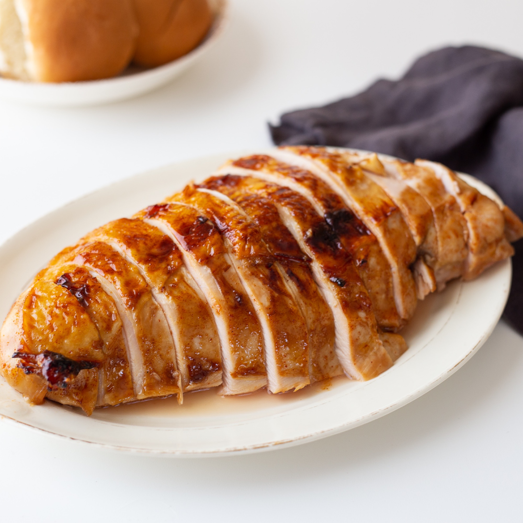 Bourbon-Brown Sugar Turkey Breast | Combi Steam Oven Recipes