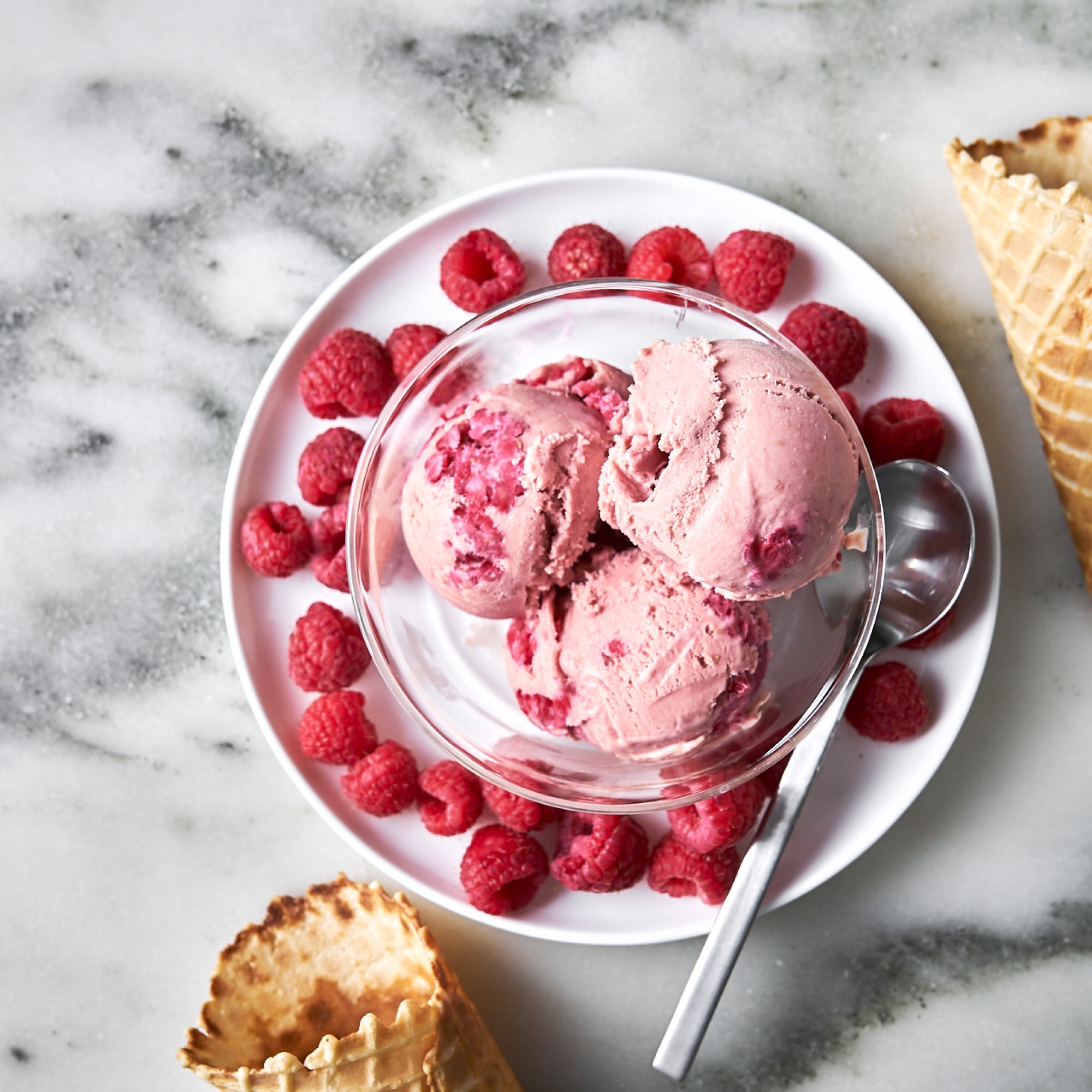 Raspberry Ice Cream | Combi Steam Oven Recipes
