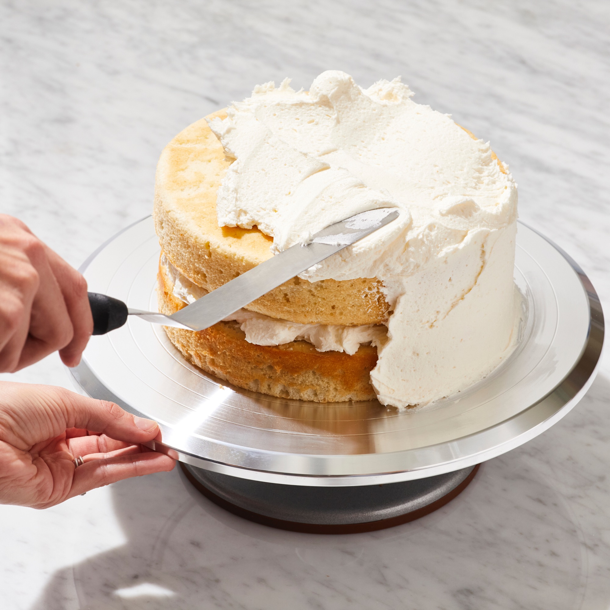 Steam-Baked Vanilla Layer Cake | Combi Steam Oven Recipes