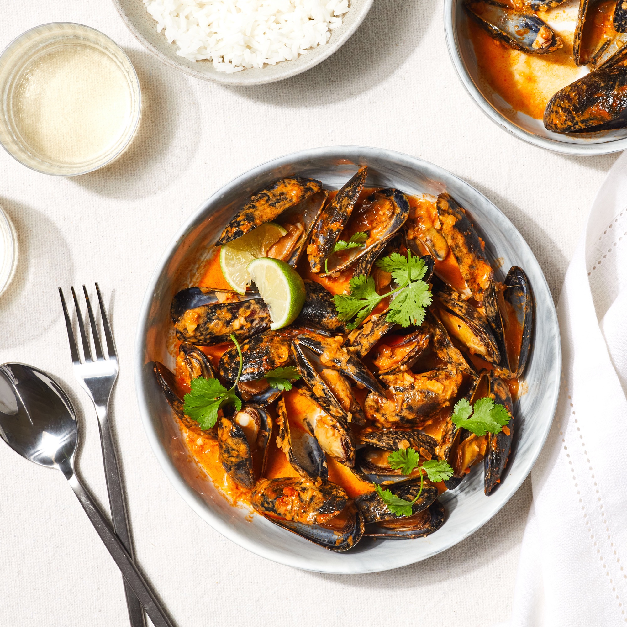 Steam-Roasted Mussels with Thai Red Curry | Combi Steam Oven Recipes