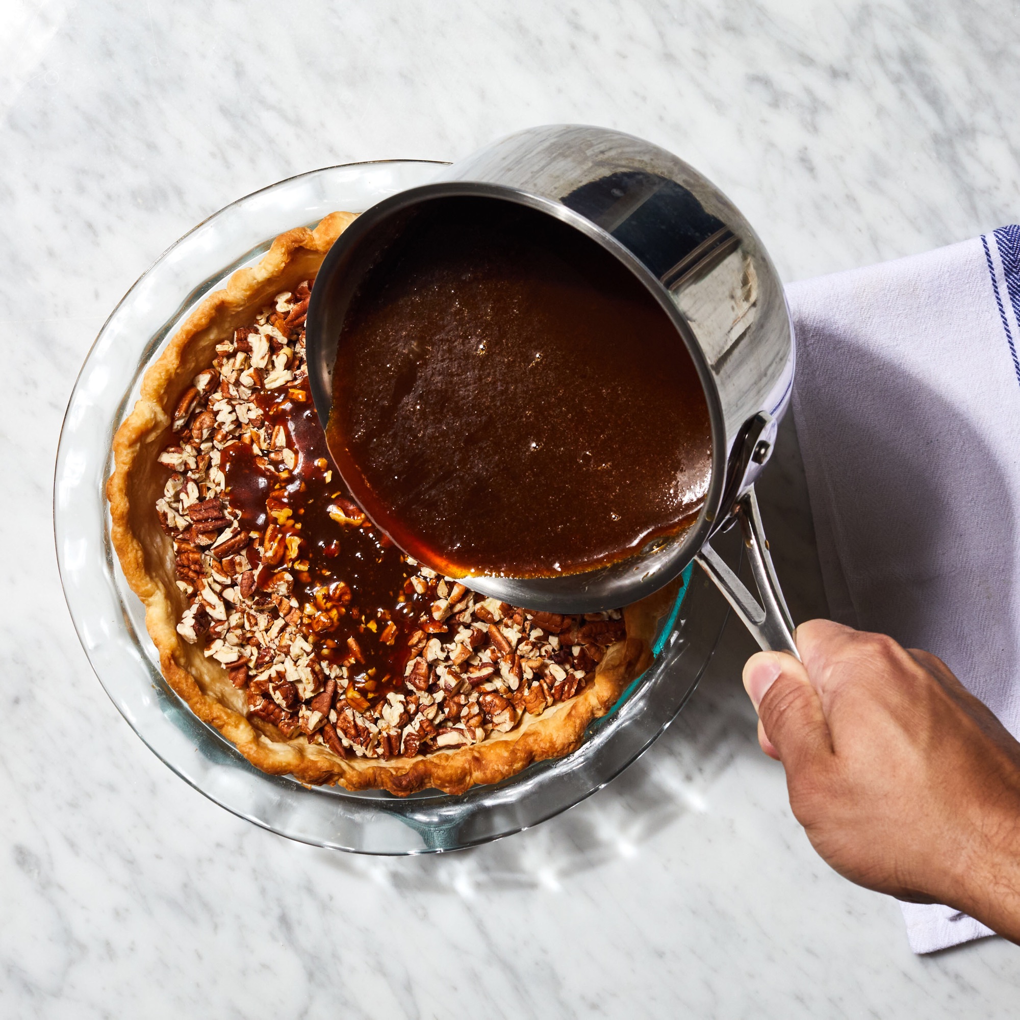 Steam-Baked Molasses and Maple Pecan Pie | Combi Steam Oven Recipes