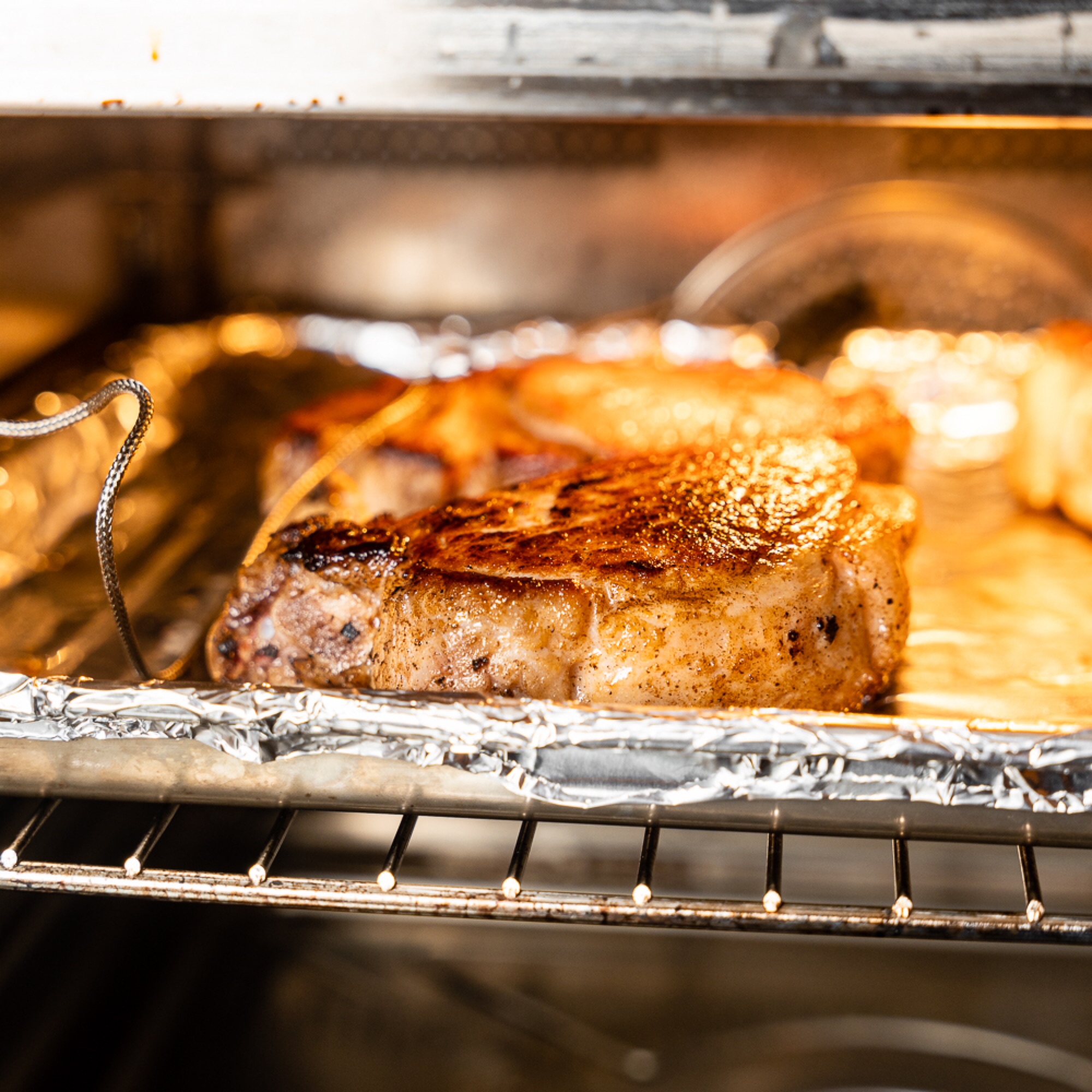 Orange-Fennel Roasted Pork Chops with Compressed Pineapple Salsa ...