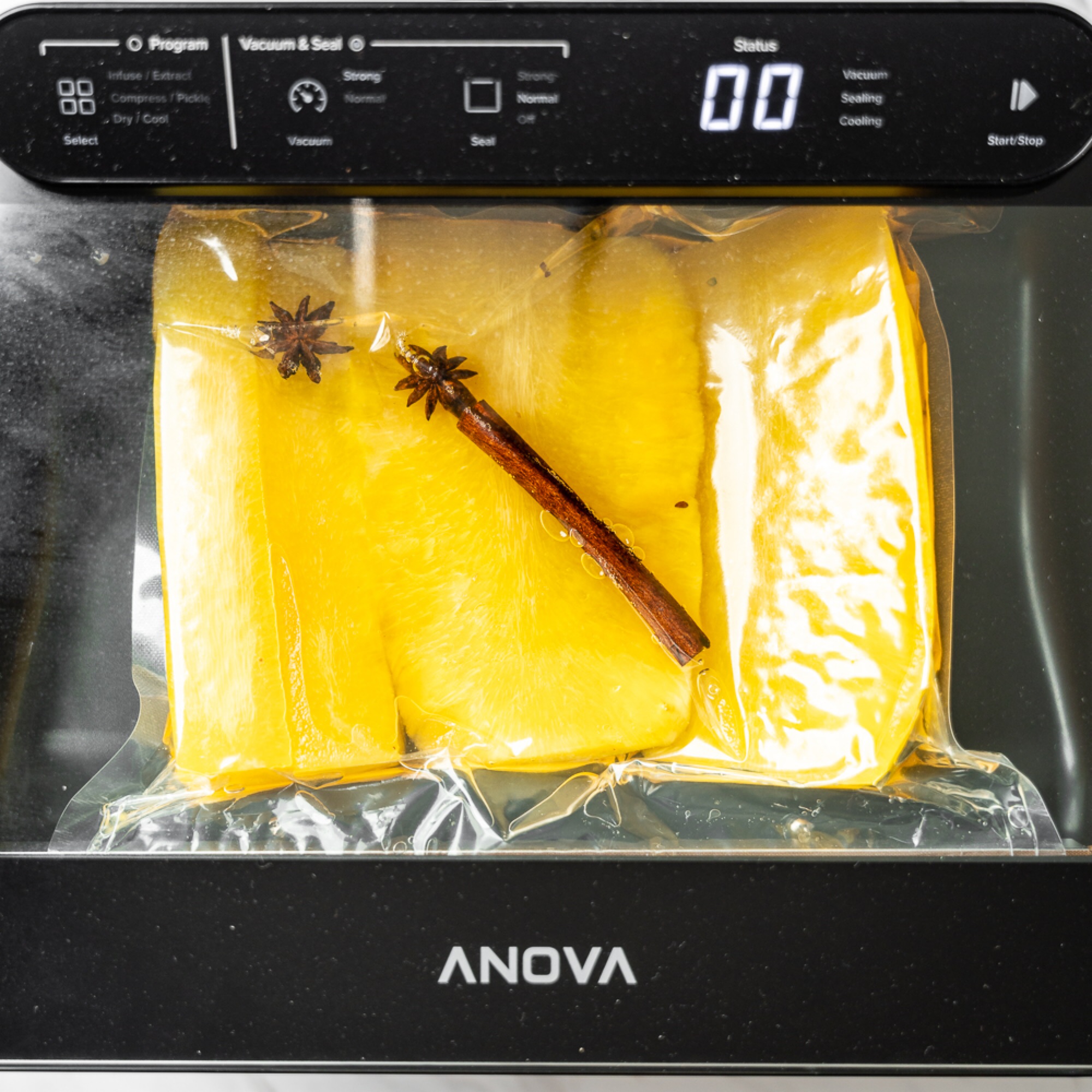 Orange-Fennel Roasted Pork Chops with Compressed Pineapple Salsa ...