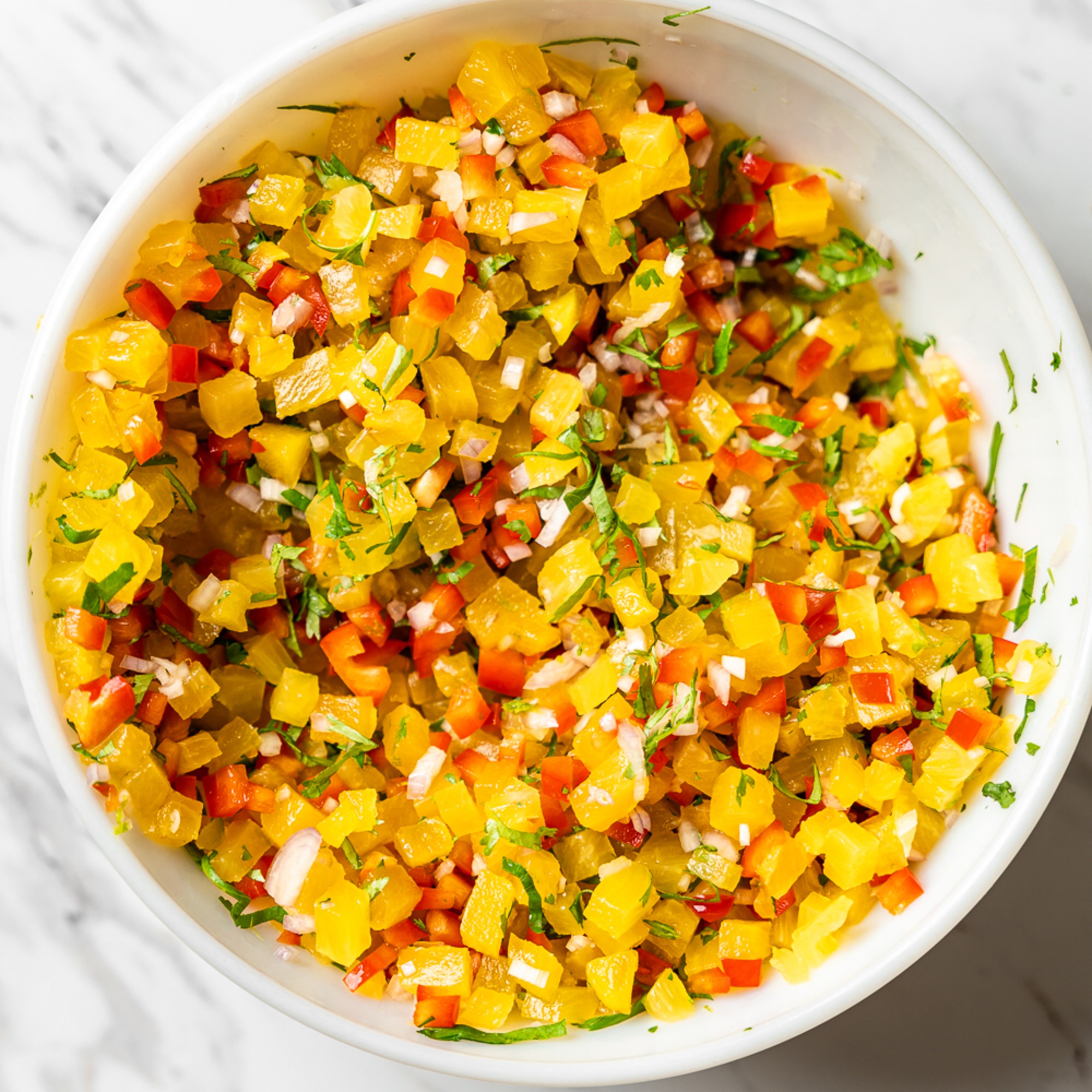 Orange-Fennel Roasted Pork Chops with Compressed Pineapple Salsa ...