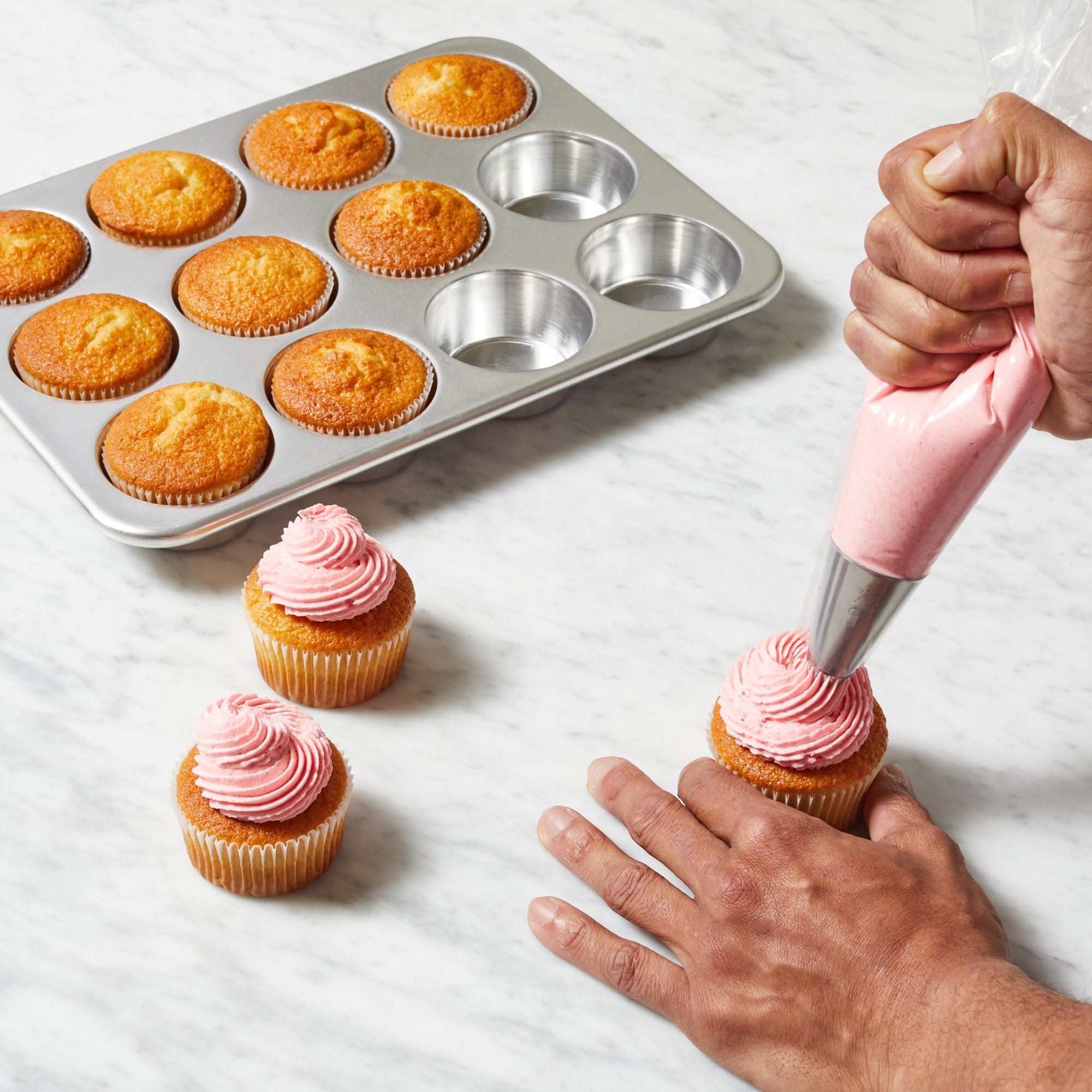 Gluten-Free Steam-Baked Vanilla Cupcakes | Combi Steam Oven Recipes