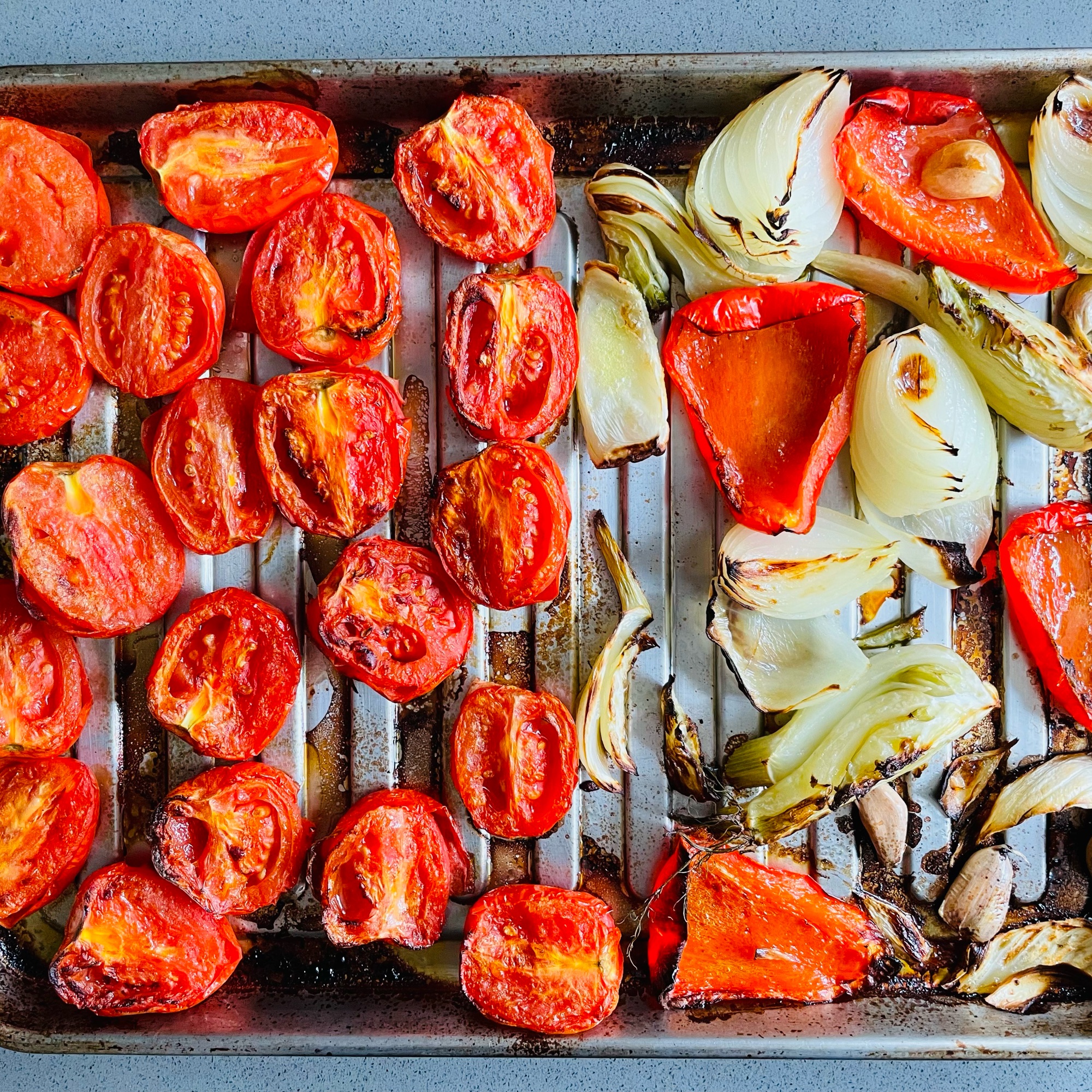 Roasted Tomato and Vegetable Soup with Air-Fried Croutons | Combi Steam ...